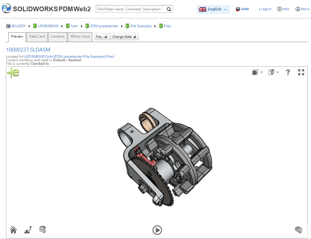 SOLIDWORKS PDM Professional Web2