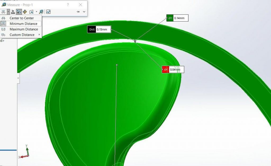 SOLIDWORKS primer: modeliranje in pregled datotek z namenom 3D tiska
