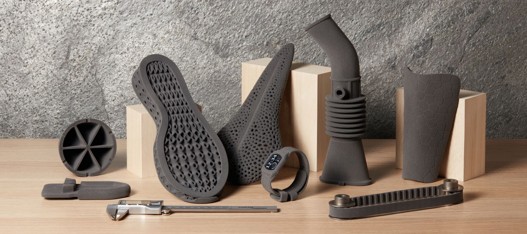 Prvi fleksibilni Formlabs SLS material – TPU 90A